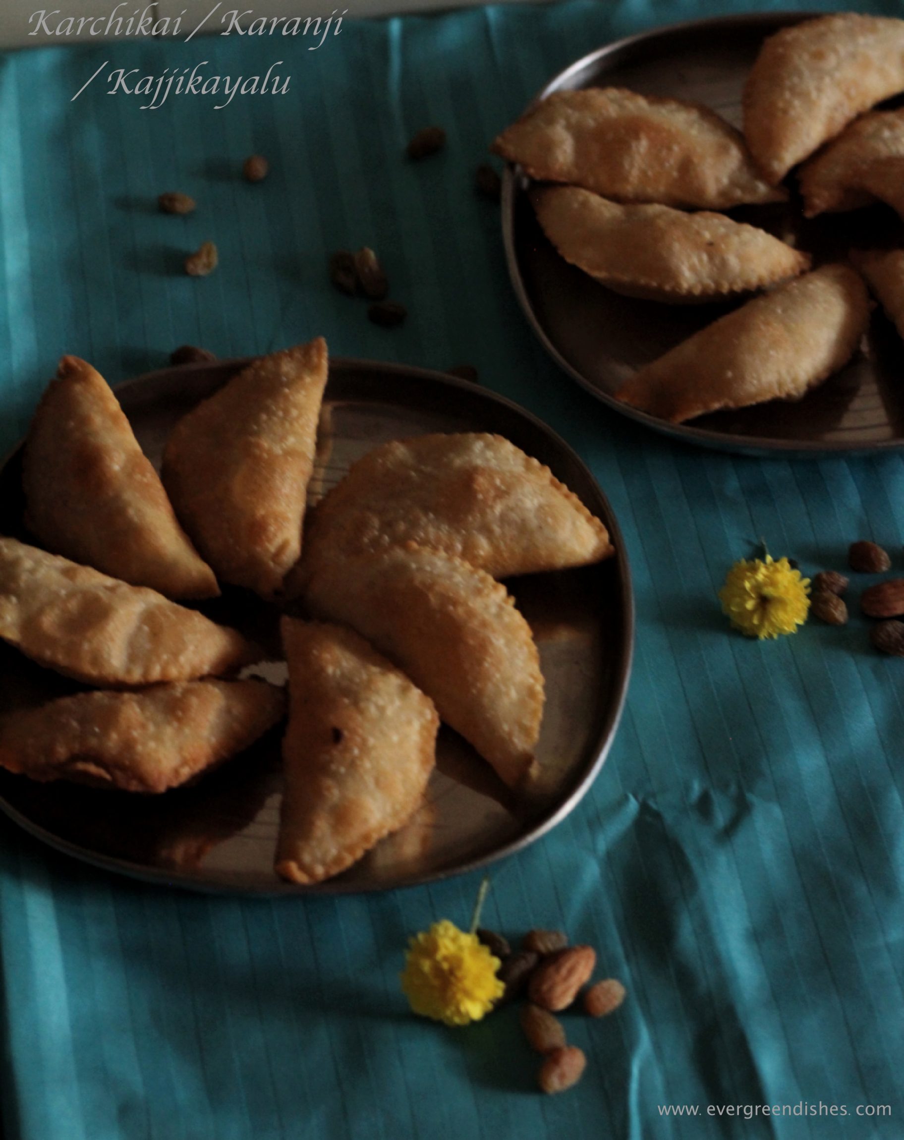 Karchikayi / Karanji / Kajjikayalu - Ever Green Dishes